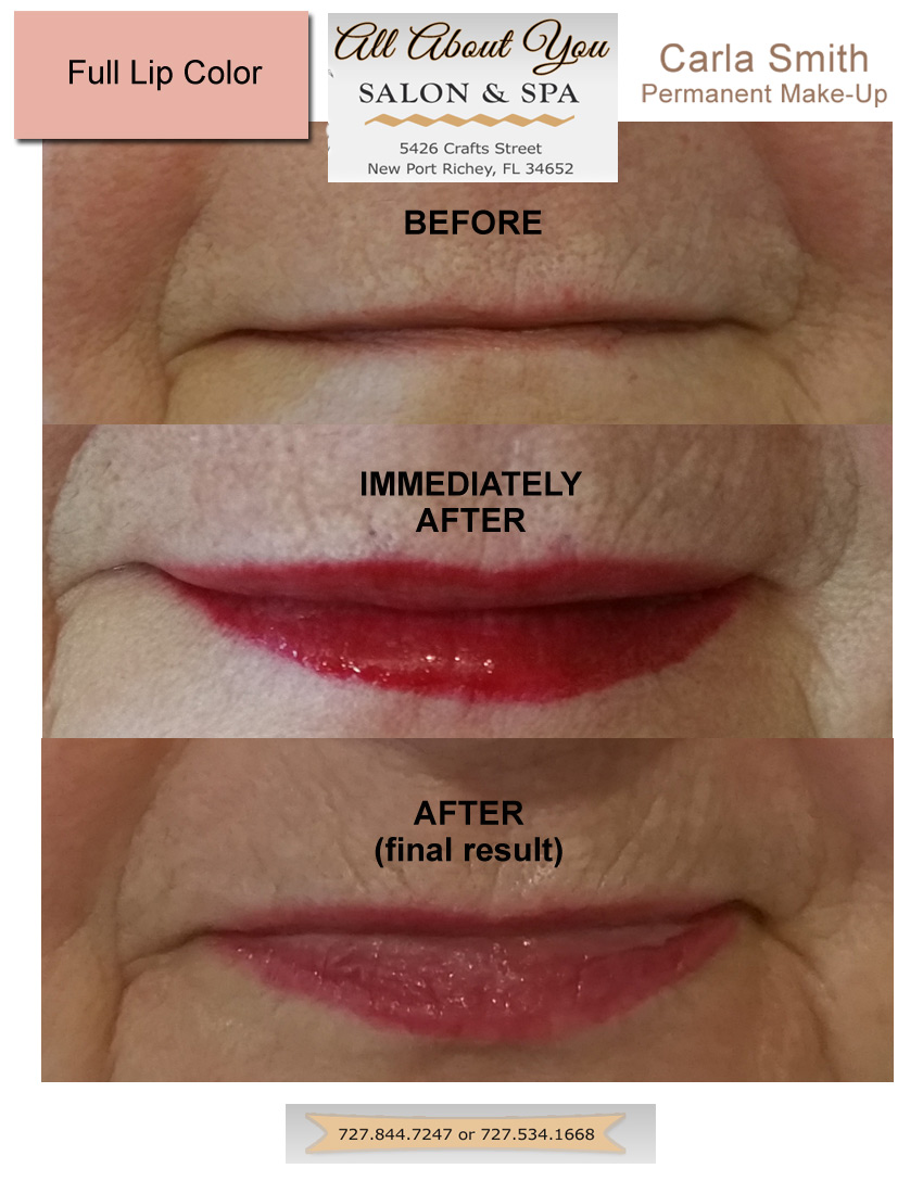 Photos Of Permanent Make-Up | Carla Smith Permanent Makeup Services